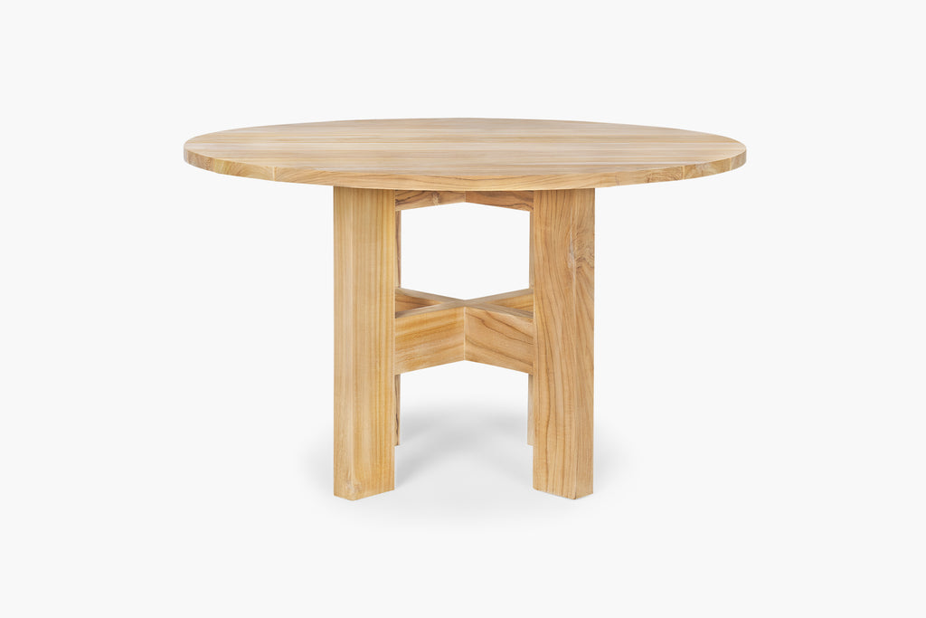 Outdoor Johnny Round Dining Table – MCM House